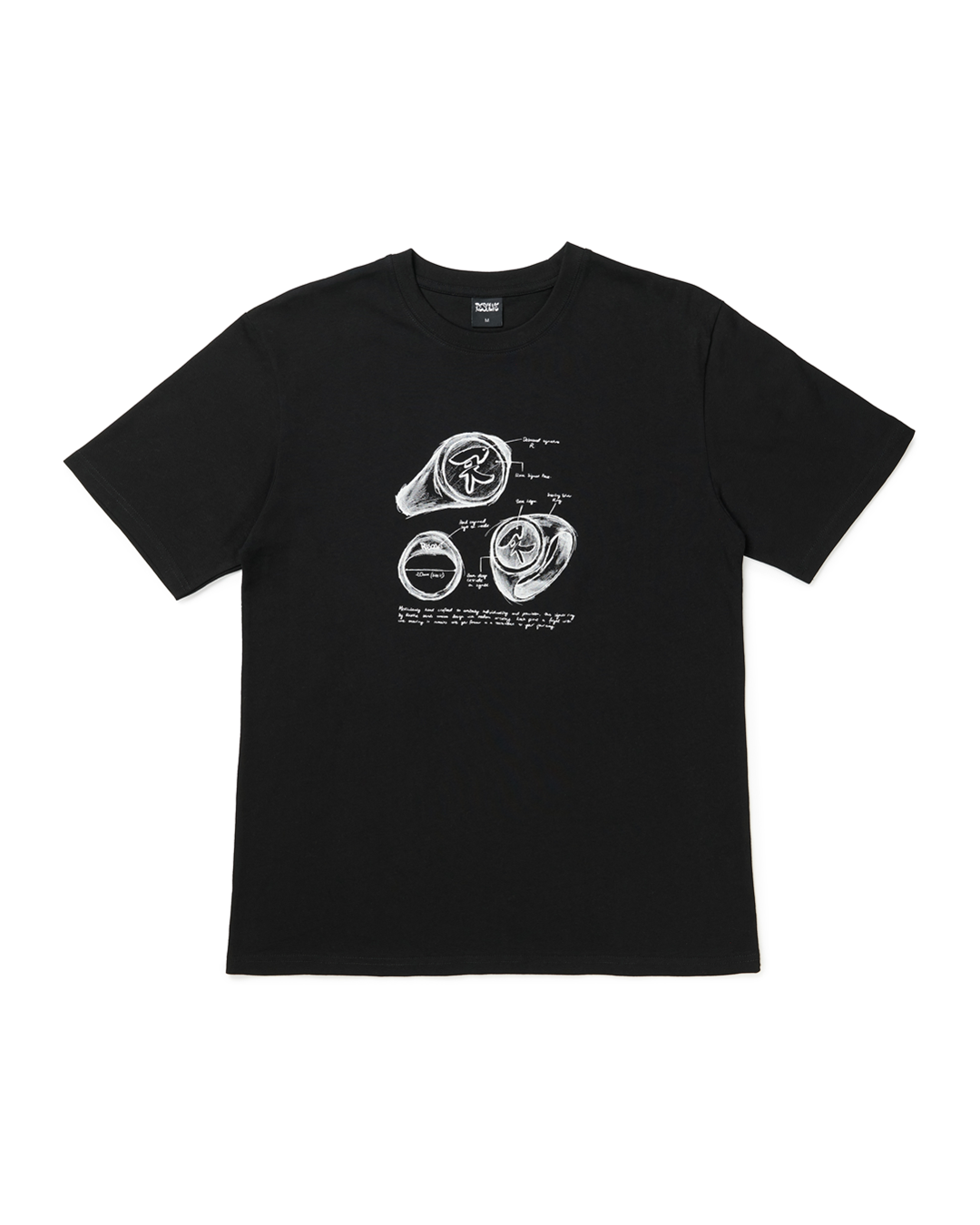 Ring tee (Black)