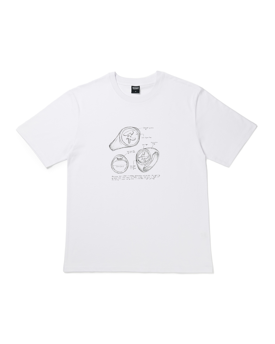 Ring tee (White)